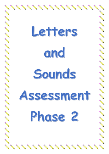Letters and Sounds/Phonics assessment tracking booklets and answer ...