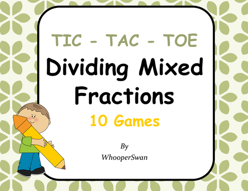 Fractions Tic-Tac-Toe Bundle | Teaching Resources