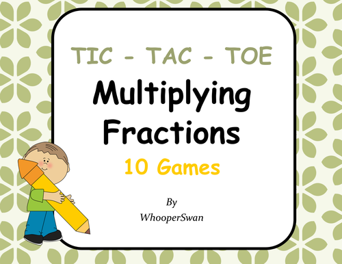 Fractions Tic-Tac-Toe Bundle | Teaching Resources