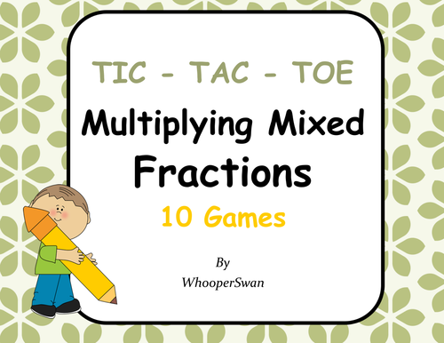 Fractions Tic-Tac-Toe Bundle | Teaching Resources