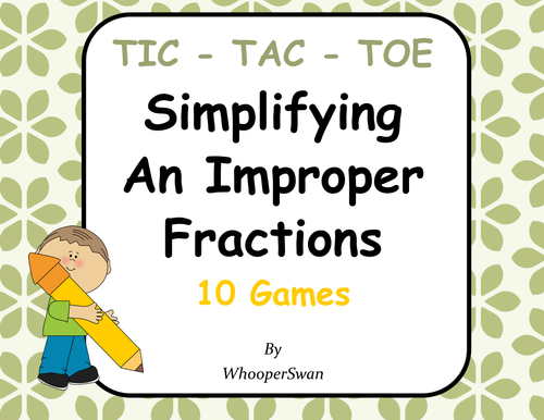 Fractions Tic-Tac-Toe Bundle | Teaching Resources
