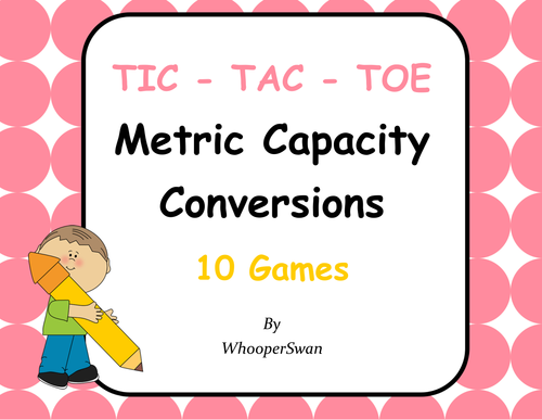 Measurement Conversions Tic-Tac-Toe Bundle | Teaching Resources