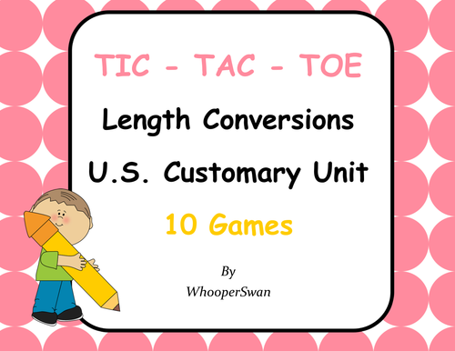 Measurement Conversions Tic-Tac-Toe Bundle | Teaching Resources