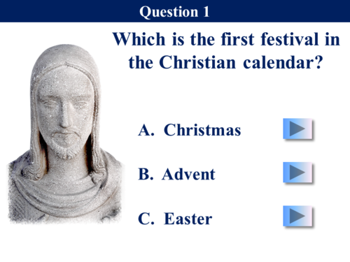 Christianity - Festivals - Quiz (16 Questions) | Teaching Resources