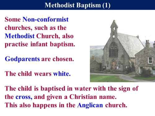 Christianity - Rites of Passage 1 - Baptism | Teaching Resources