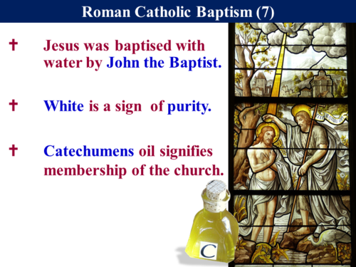 Christianity - Rites of Passage 1 - Baptism | Teaching Resources