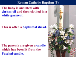 Christianity - Rites of Passage 1 - Baptism | Teaching Resources