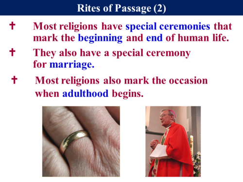 Christianity - Rites of Passage 1 - Baptism | Teaching Resources