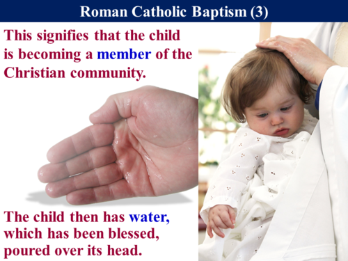 Christianity - Rites of Passage 1 - Baptism | Teaching Resources