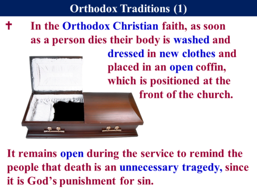 Christianity - Rites of Passage 4 - Funerals | Teaching Resources