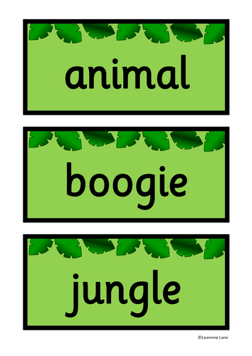 The Animal Boogie story resource pack- Jungle animals | Teaching Resources