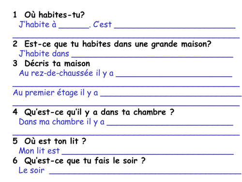 House and home consolidation pack | Teaching Resources