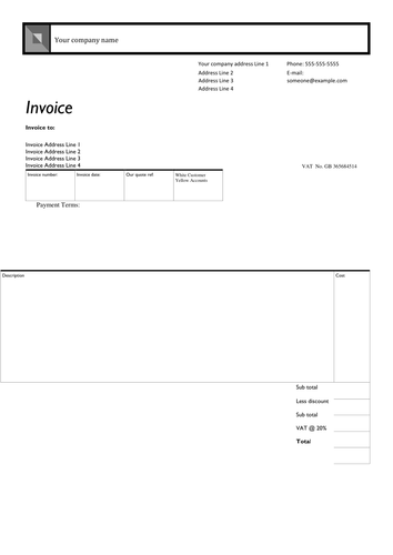 Business Form Templates pdf version | Teaching Resources
