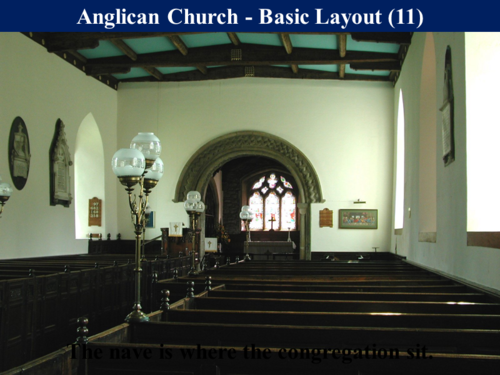 Christianity - Church Interiors - 1 (Anglican & Shared Features ...