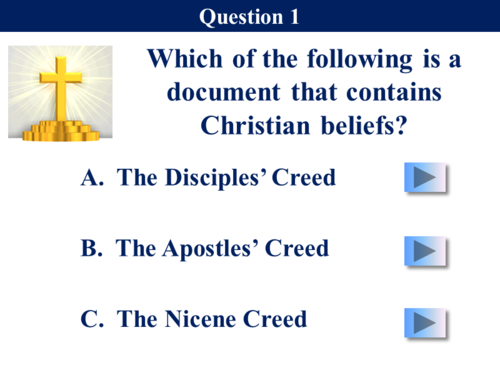 Christianity - Fundamental Christian Beliefs - Quiz (10 Questions ...