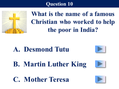Christianity - Fundamental Christian Beliefs - Quiz (10 Questions ...