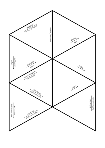 A-Level Chemistry tarsia-style puzzles | Teaching Resources