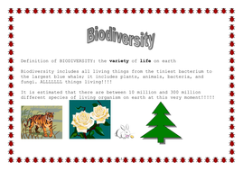 Biodiversity | Teaching Resources