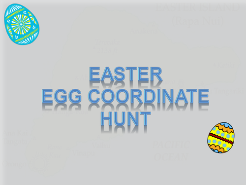 Easter Egg Coordinate Hunt | Teaching Resources