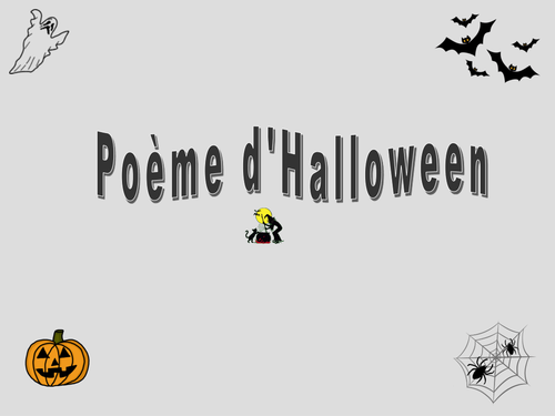 Halloween in French | Teaching Resources