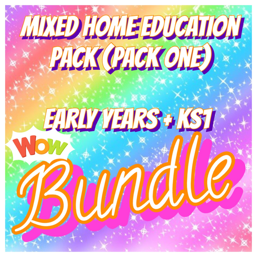 Home Education Pack for Early Years and Key Stage One | Teaching Resources
