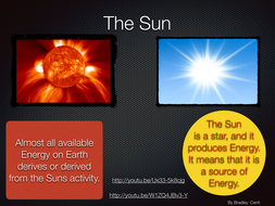Science: The Sun complete Lesson presentation with discussion ...