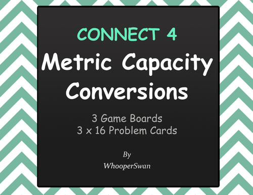 Measurement Conversions - Connect 4 Game Bundle | Teaching Resources