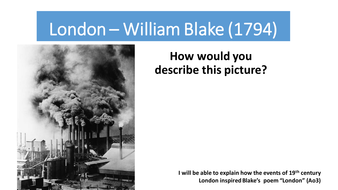 London - William Blake | Teaching Resources