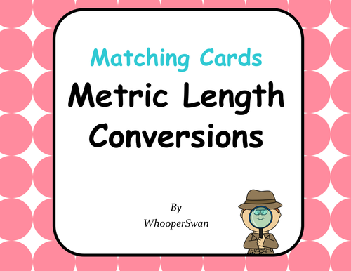 Measurement Conversions Matching Cards Bundle | Teaching Resources