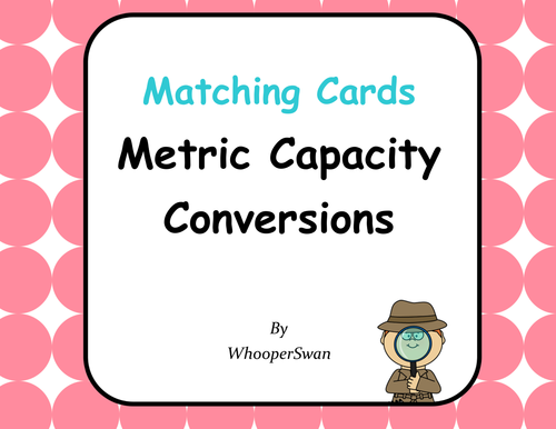 Measurement Conversions Matching Cards Bundle | Teaching Resources