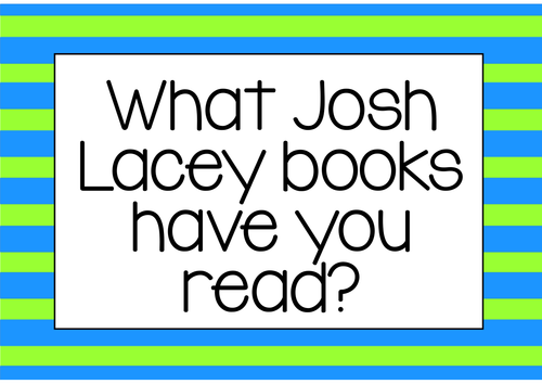 JOSH LACEY TEACHING DISPLAY RESOURCES ENGLISH READING KS2 AUTHOR ...