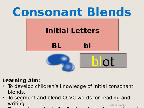 Phonics Phase 4 Initial Blends bl/ br CCVC words-Presentations, Plans ...