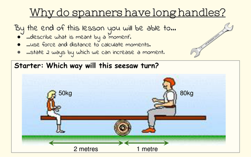 Moments / Turning Forces | Teaching Resources