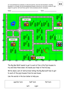 Year 2 Position and direction activity on turns | Teaching Resources