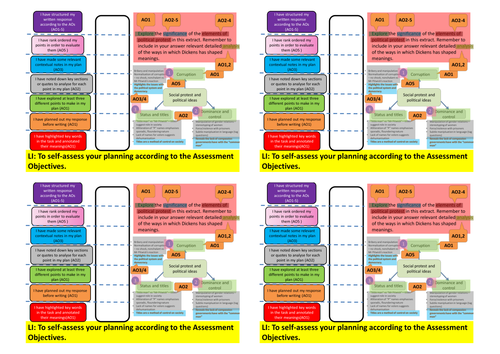 Social Protest and Political Writing Unseen Extracts: Planning ...