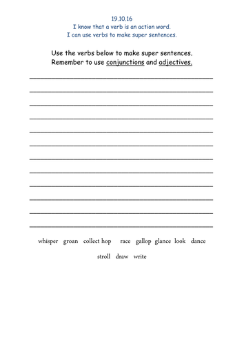 30 min Lesson Observation KS1 English | Teaching Resources