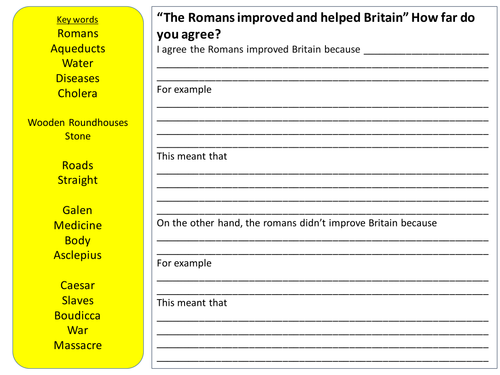 Year 7: Romans Recap and Revision (Lesson 8) | Teaching Resources
