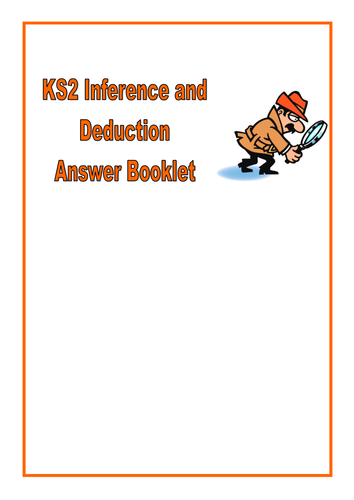 KS2 Inference and Deduction Booklet 4 | Teaching Resources