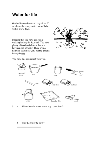 Filtration | Teaching Resources