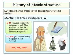 NEW AQA KS4 - Atomic structure - LOW ability | Teaching Resources