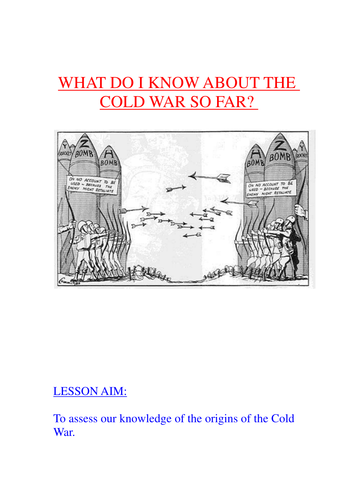 The Cold War | Teaching Resources
