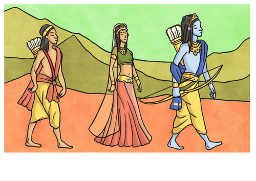 1 week literacy plan based around Diwali, Rama and Sita for Year 2 ...