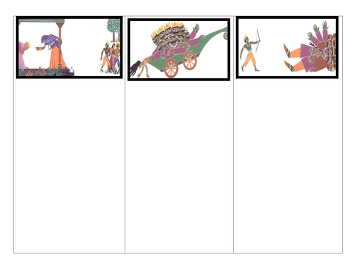 1 week literacy plan based around Diwali, Rama and Sita for Year 2 ...
