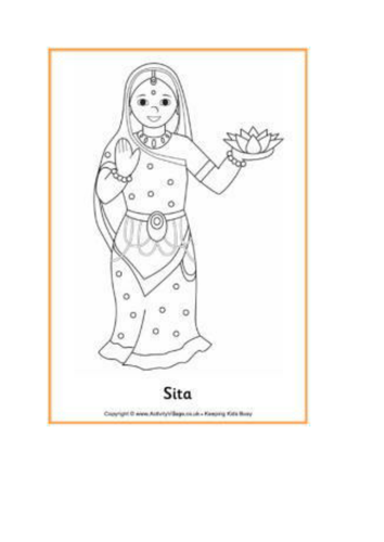1 week literacy plan based around Diwali, Rama and Sita for Year 2 ...