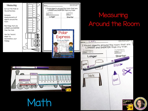 Polar Express ELA and Math Printables | Teaching Resources