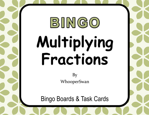 Fractions - BINGO and Task Cards Bundle | Teaching Resources