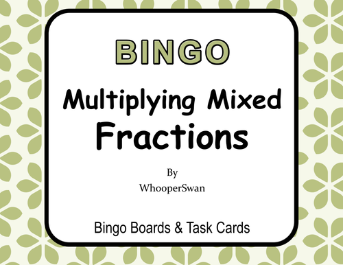 Fractions - BINGO and Task Cards Bundle | Teaching Resources