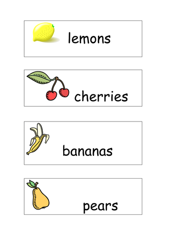 Greengrocer Role Play | Teaching Resources