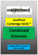 2017-2018 0653 Cambridge IGCSE Combined Sciences Revision Guide ...