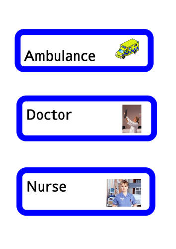 Hospital Role Play | Teaching Resources